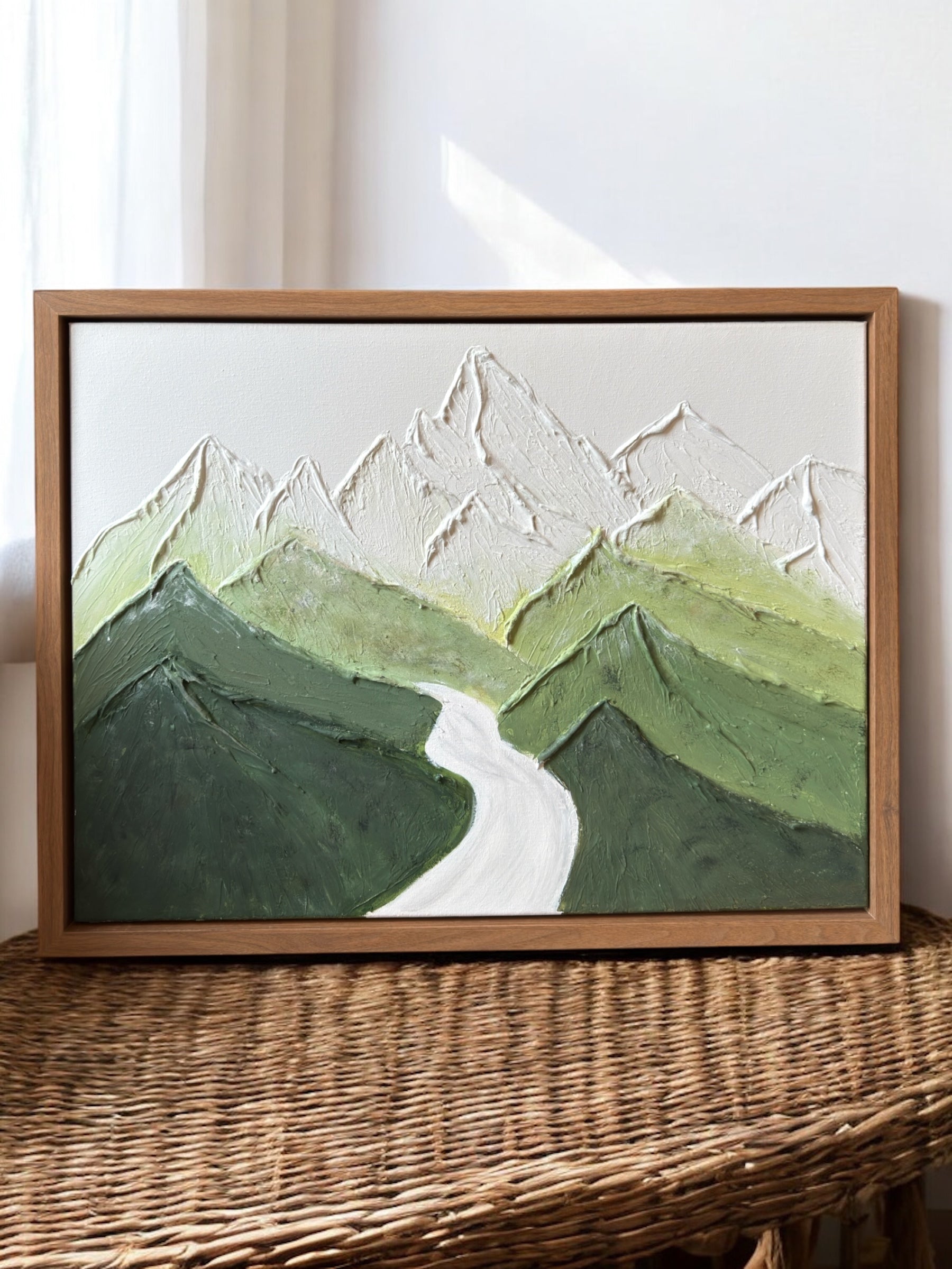 Landscapes Textured Wall Art | Original Landscape Paintings & Prints ...